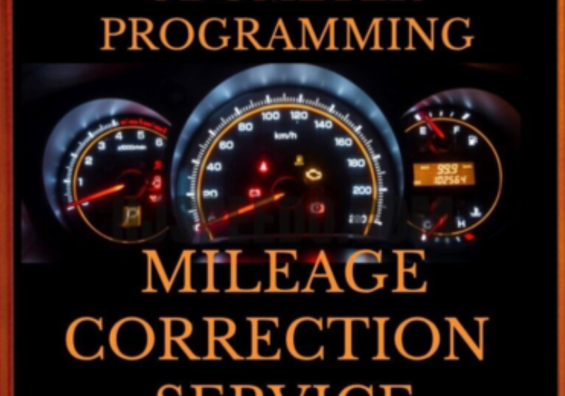 In-Car Speedometer Cluster Odometer Correction Mileage Programming ...